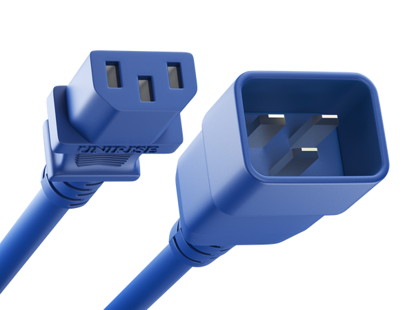 IEC 60320 C13 to IEC 60320 C20 Power Cord 15A/250V 14AWG – Data Cables ...